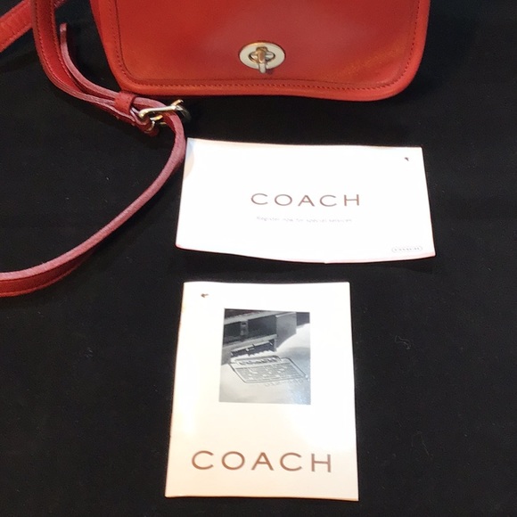 Coach | Bags | Rare Red Vintage Coach Court Bag | Poshmark